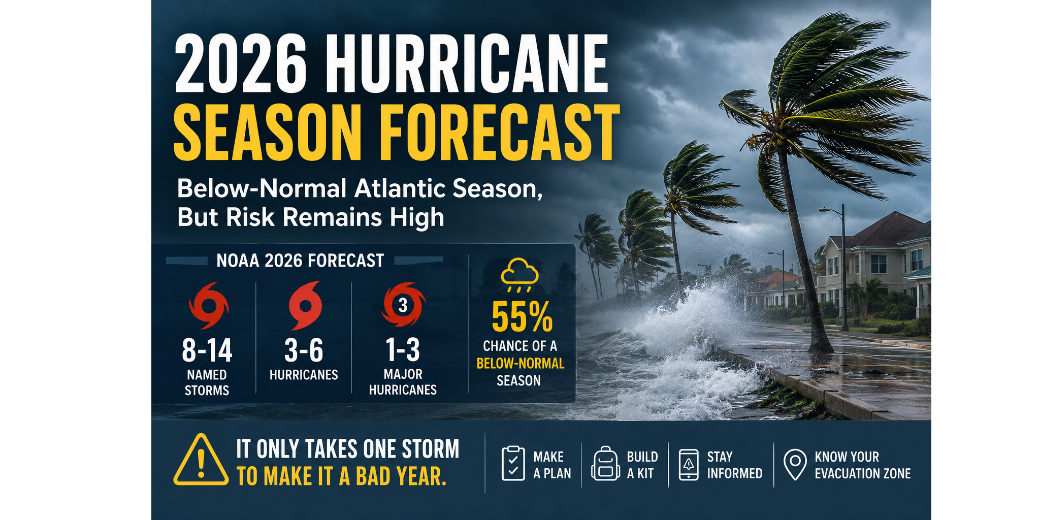 2026 Hurricane Season Forecast: Fewer Storms Expected, But Risks Remain ...
