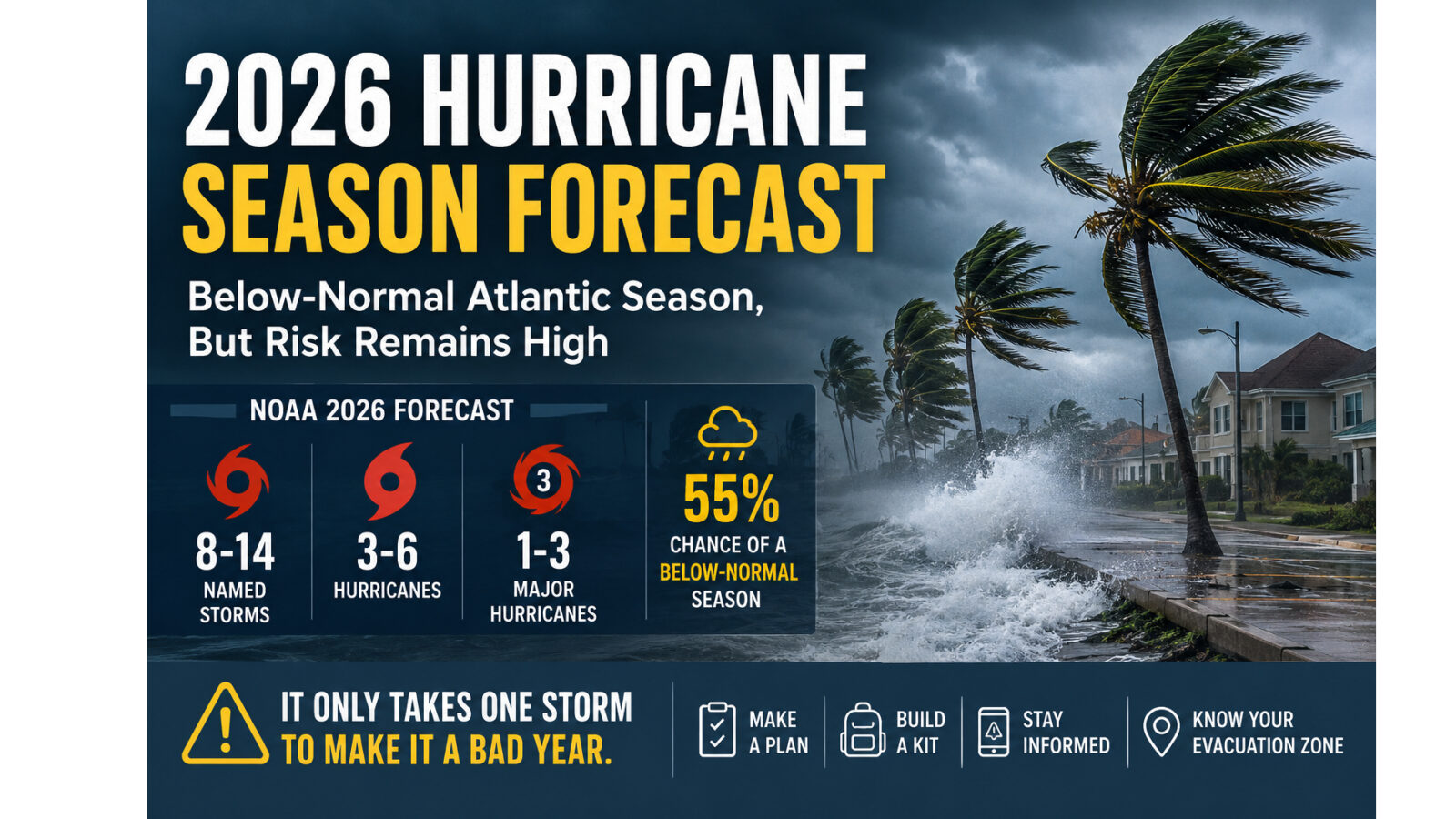 2026 Hurricane Season Forecast: Fewer Storms Expected, But Risks Remain ...